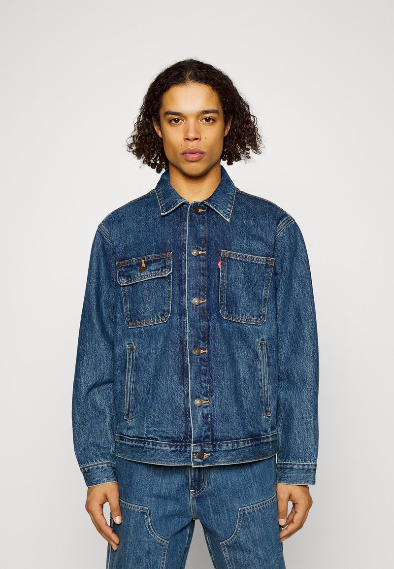 Levi's® Workwear SUNRISE TRUCKER - Jeansjacke - thrift indigo/blue ...
