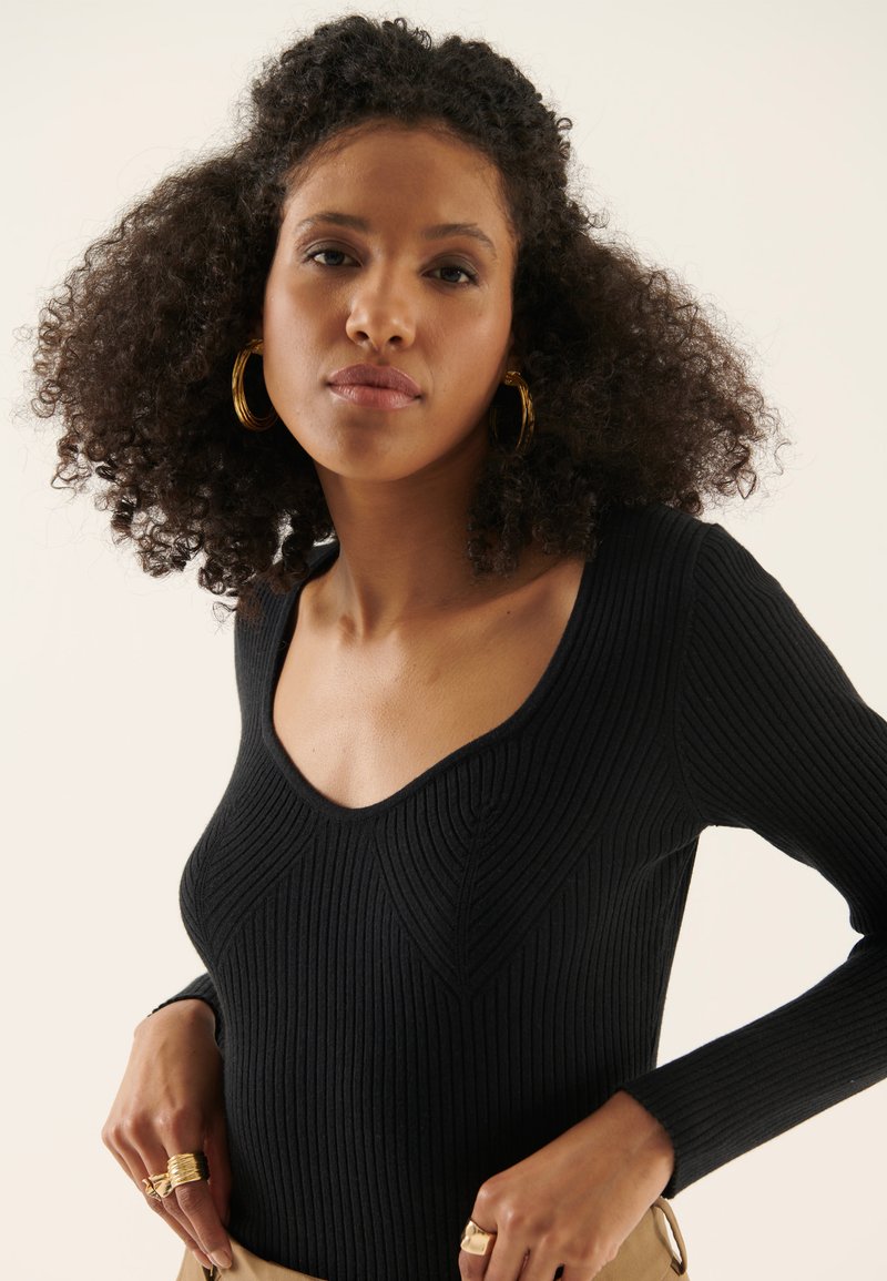 Anna Field Sweter/czarny - Zalando.pl