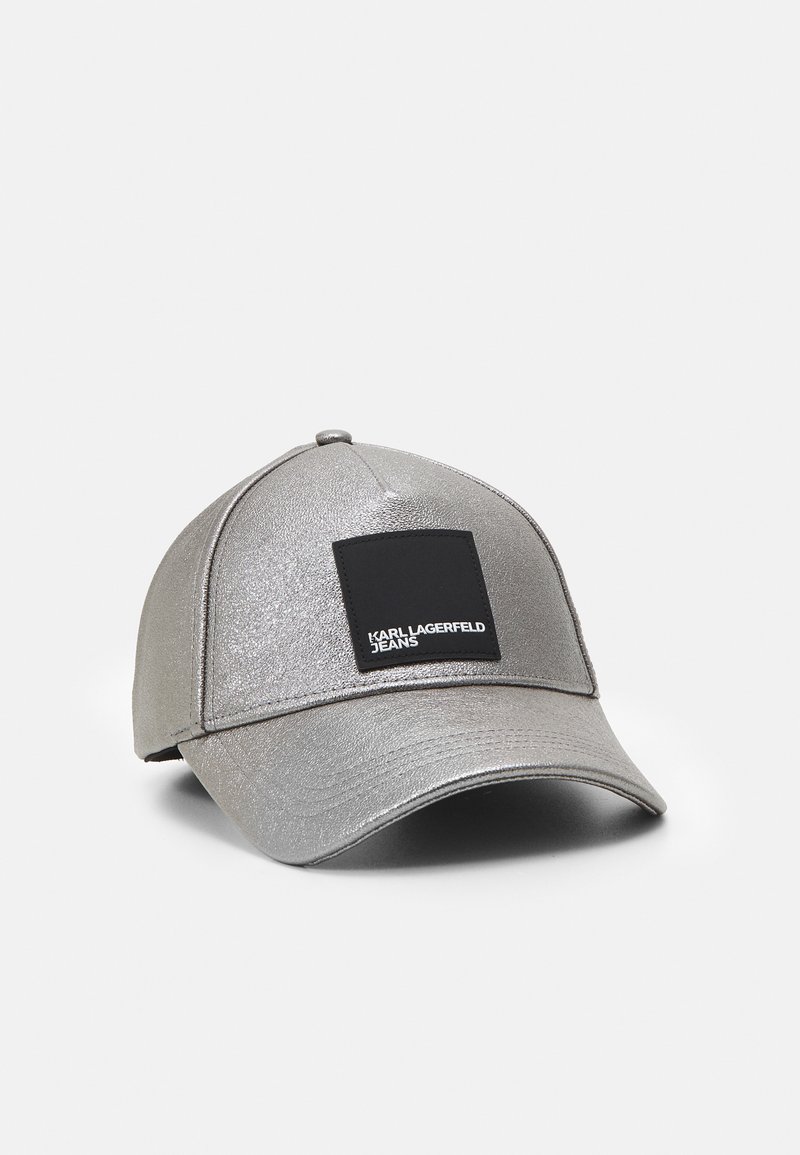 Karl Lagerfeld Jeans BOX LOGO - Hut - gun metal/gunmetal - Zalando.ch