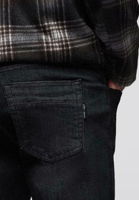 Ombre ABRASIONS - Jeans fuselé - black/noir - ZALANDO.FR