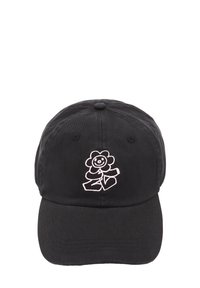 PULL&BEAR BRÁULIO AMADO DAISY - Cap - mottled black/schwarz meliert ...