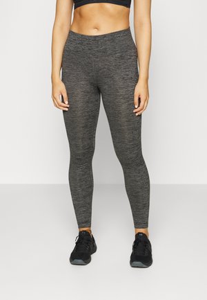Urban Classics TECH MESH AOP - Leggings - snowleo/vit - Zalando.se