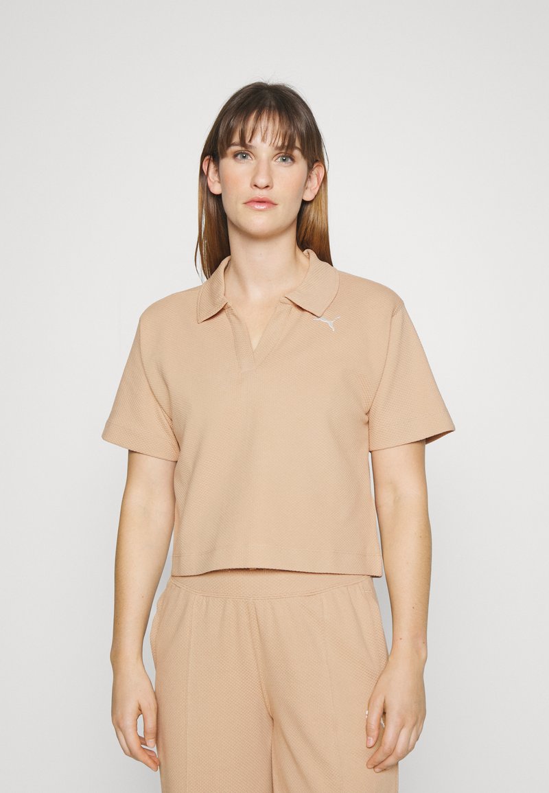 Puma HER TEE - T-shirt basic - dusty tan/beige - Zalando.it