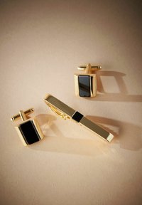 Next SET - Butoni - gold coloured/negru - Zalando.ro