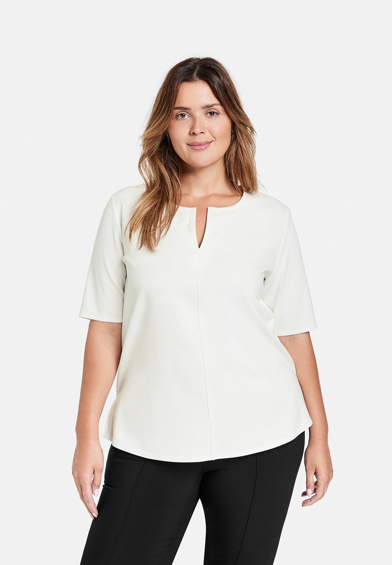 Samoon Blouse - offwhite/crème - Zalando.be
