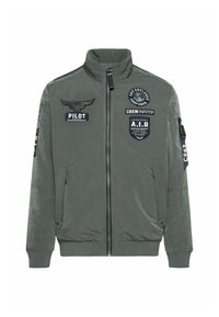 Camp David Bomber Jacket - khale green/green - Zalando