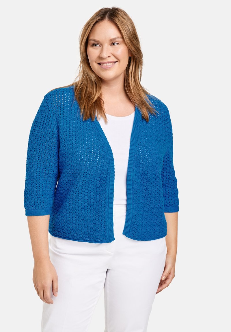 Samoon 3/4 ARM - Kofta - digital blue/blå - Zalando.se