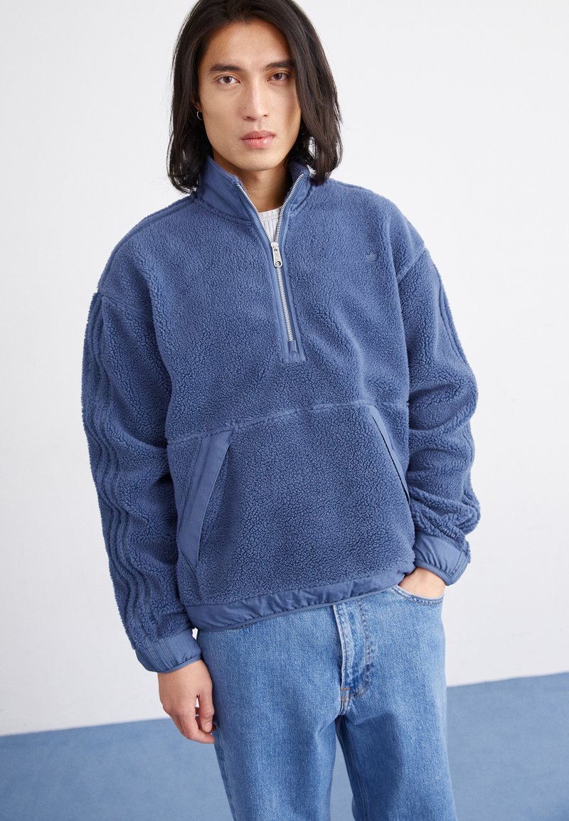 adidas Originals Fleece trui - preloved ink/donkerblauw - Zalando.nl