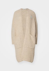 American Vintage Neuletakki - beige claire/beige, meleerattu - Zalando.fi