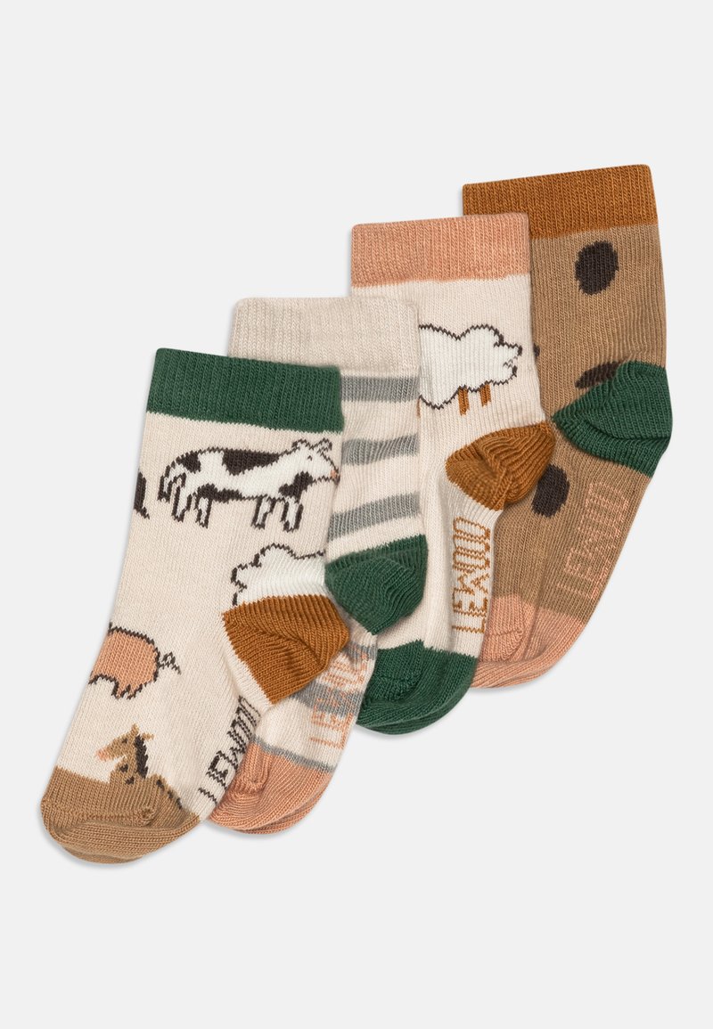 Liewood SILAS FARM CAPSULE UNISEX 4 PACK - Calze - sandy/avorio ...