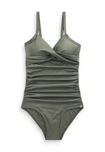 Next TUMMY CONTROL - Maillot de bain - khaki green/vert - ZALANDO.FR