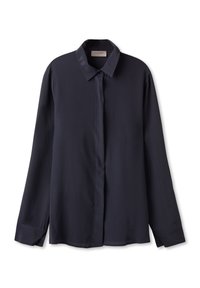 Falconeri BLOUSE WITH COLLAR - Hemdbluse - Blue/blau - Zalando