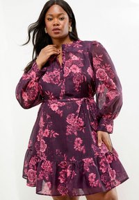 Lipsy Hverdagskjole - berry red/pink - Zalando.dk