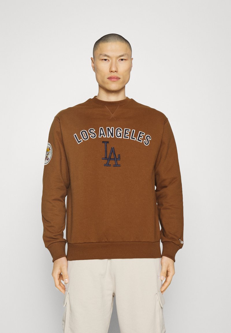 New Era MLB LOS ANGELES DODGERS LARGE LOGO OVERSIZED CREW - Sweatjacke ...