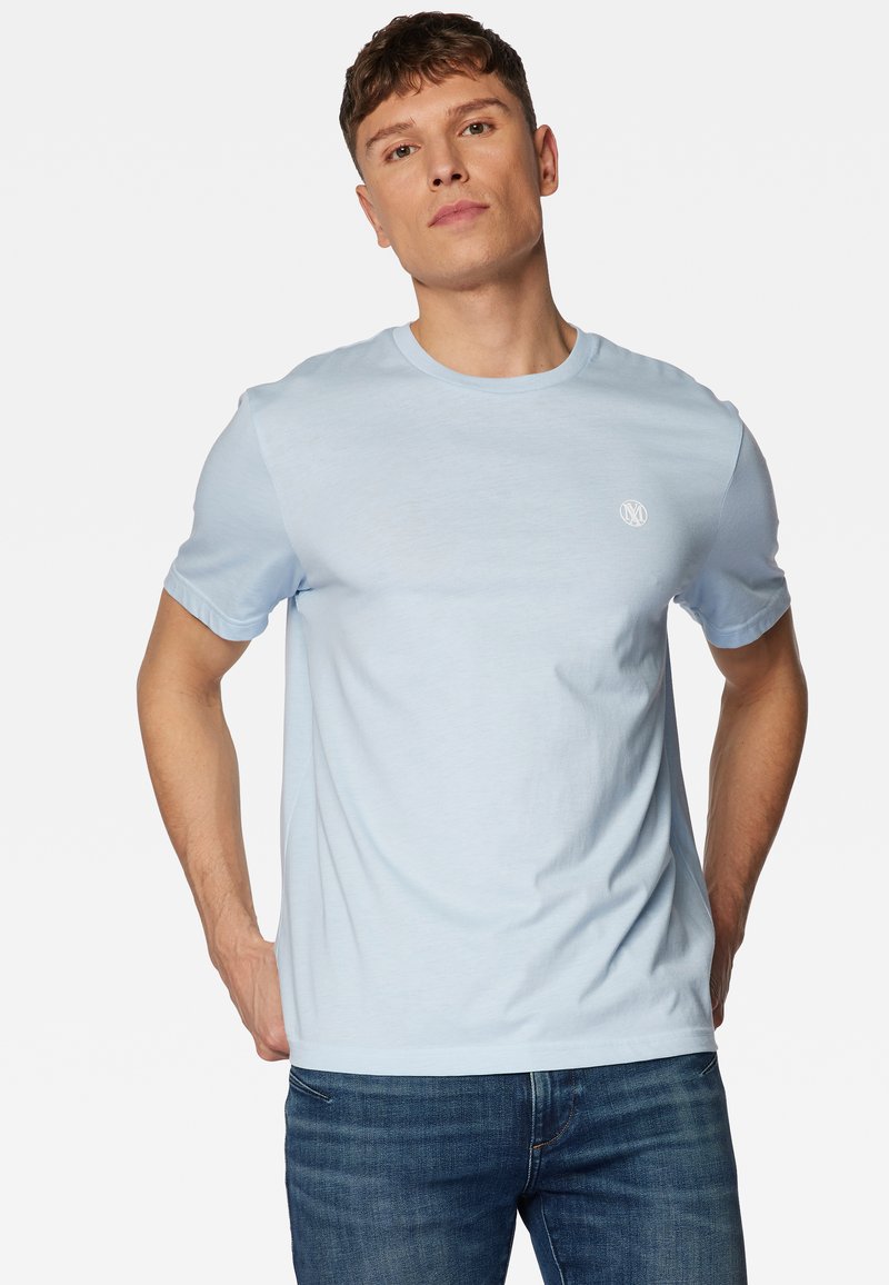 Mavi KURZARM CREW NECK TEE - Basic T-shirt - skyway/light blue - Zalando