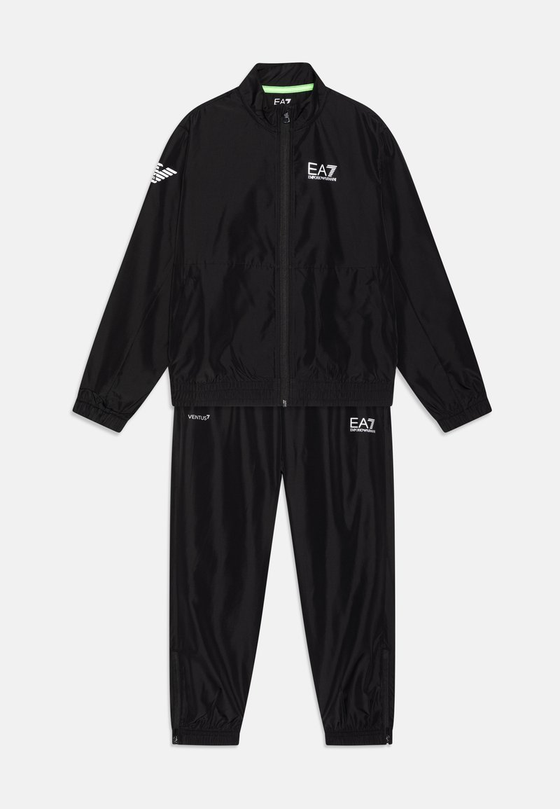 EA7 Emporio Armani TRACKSUIT UNISEX SET - Survêtement - black/noir - ZALANDO.FR