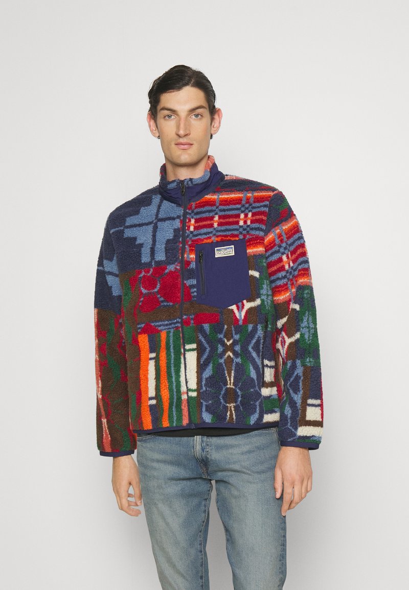 Polo Ralph Lauren LONG SLEEVE FULL ZIP - Fleecejacke - multi-coloured ...