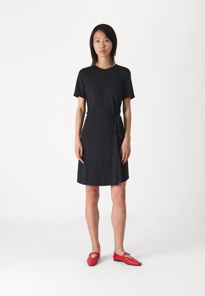 Deha POPLIN BALLOON - Robe de jour - nero/noir - ZALANDO.CH