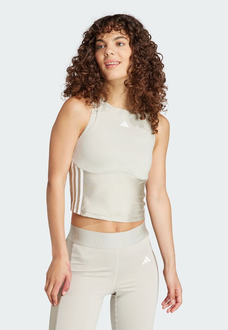 adidas Performance - Top/szary - Zalando.pl