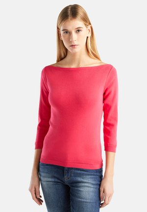 United Colors of Benetton BOAT NECK - Pullover - dark blue/bleu marine ...