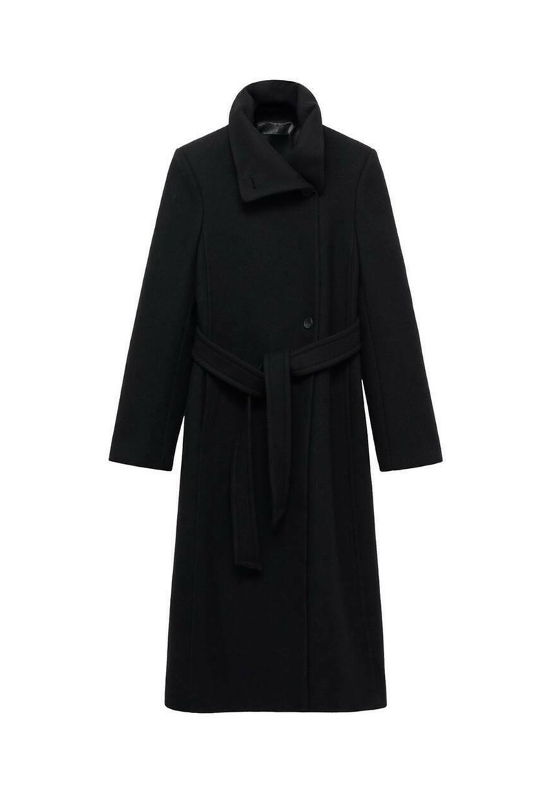 Mango Klassisk kappa / rock - black/svart - Zalando.se