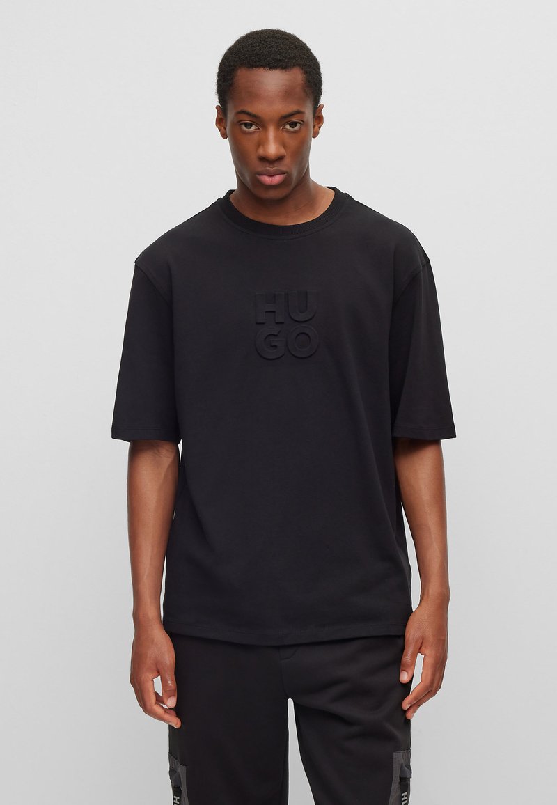 HUGO DLEEK - Basic T-shirt - black - Zalando.ie