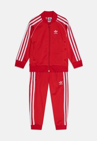 adidas Originals Tracksuit bottoms - better scarlet/dark red - Zalando
