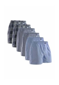 Danish Endurance 6 PACK - Boxers - assorted blue stripes mix/azul ...