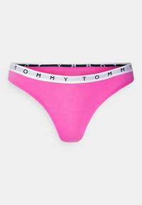 Tommy Jeans THONG 3 PACK - Perizoma - deep crimson/pink amour/deep blue ...