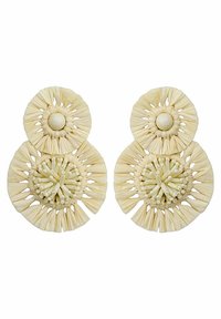 Be Sunset MAFIA - Earrings - white/off-white - Zalando.ie