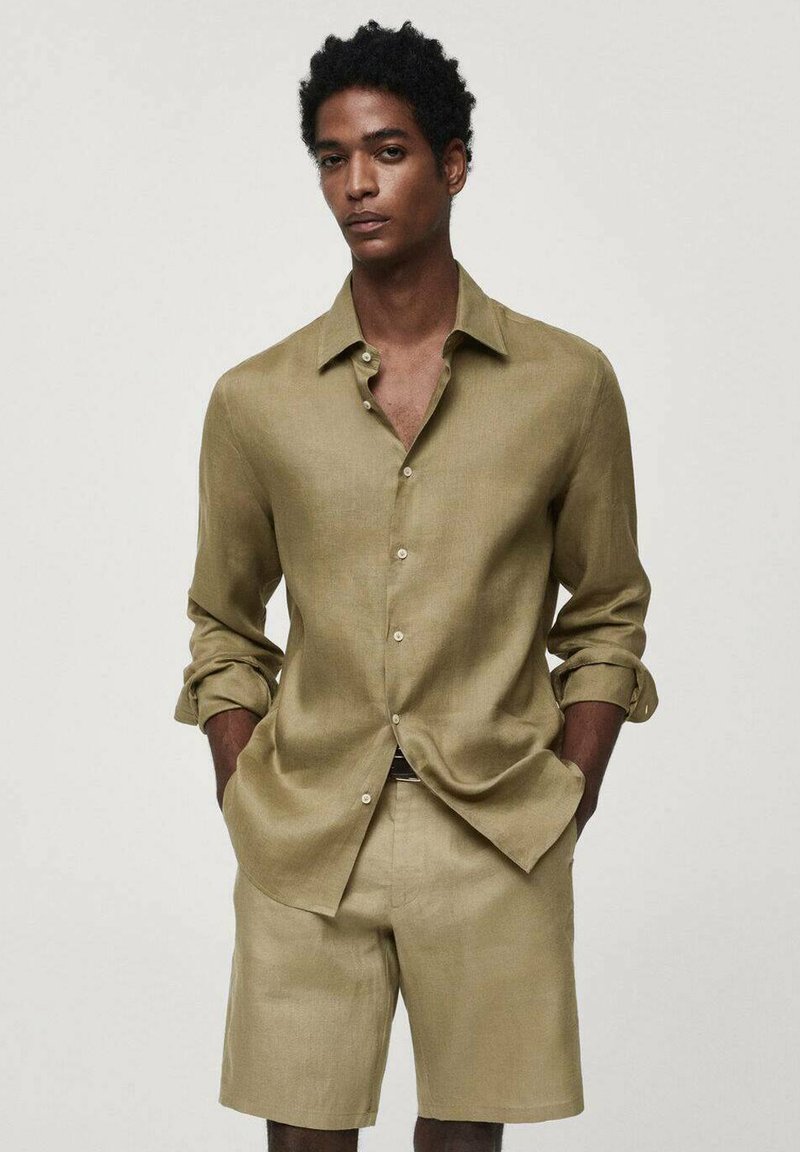 Mango PARROT - Košile - khaki - Zalando.cz