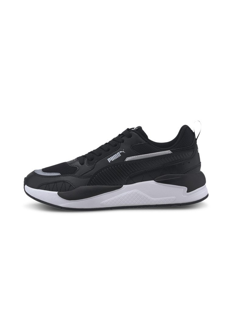 Puma X-RAY 2 SQUARE - Walking trainers - black-black-white/black ...