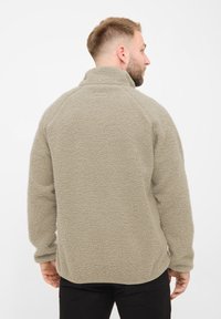 Derbe KUSCHELBY POCKET - Fleecejacke - cobblestone/beige - Zalando