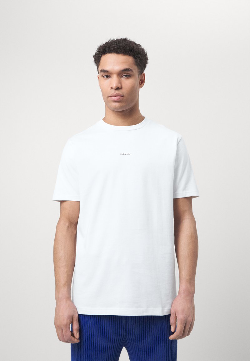 Holzweiler LIVE TEE - Tricou basic - white/alb - Zalando.ro