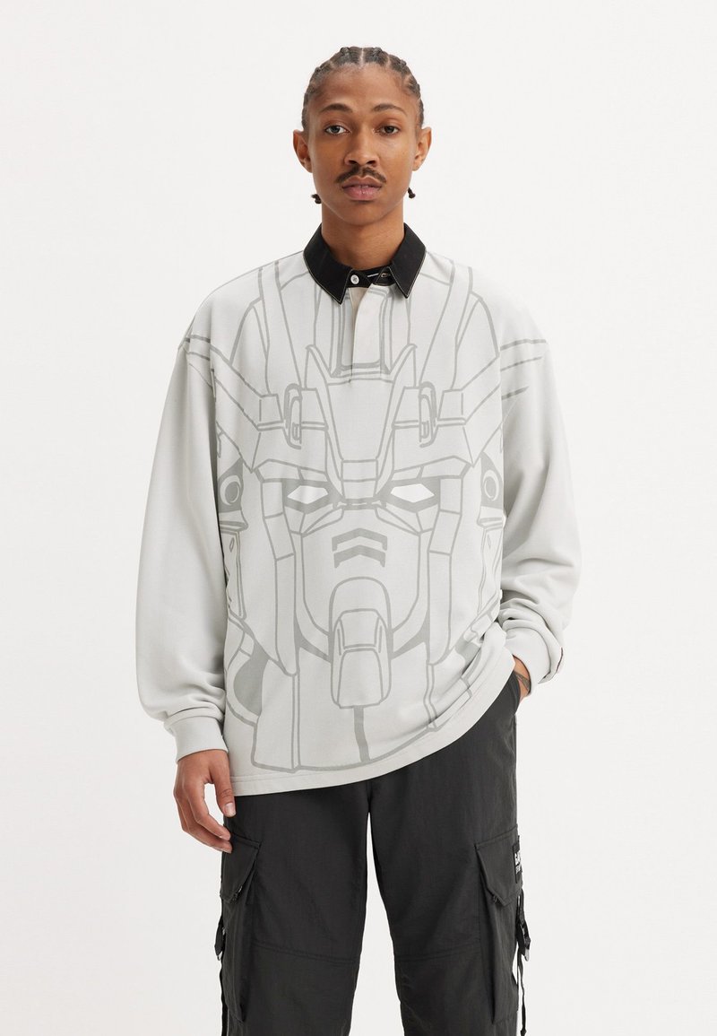 Levi's® GUNDAM SEED RUGBY UNISEX - Sweater - robolution ruby/grijs ...