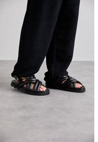 MCM Sandals - black - Zalando.co.uk