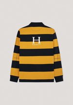 Hackett London HERITAGE RUGBY - Longsleeve - navy gold/donkerblauw ...