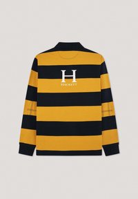 Hackett London HERITAGE RUGBY - T-shirt à manches longues - navy gold ...