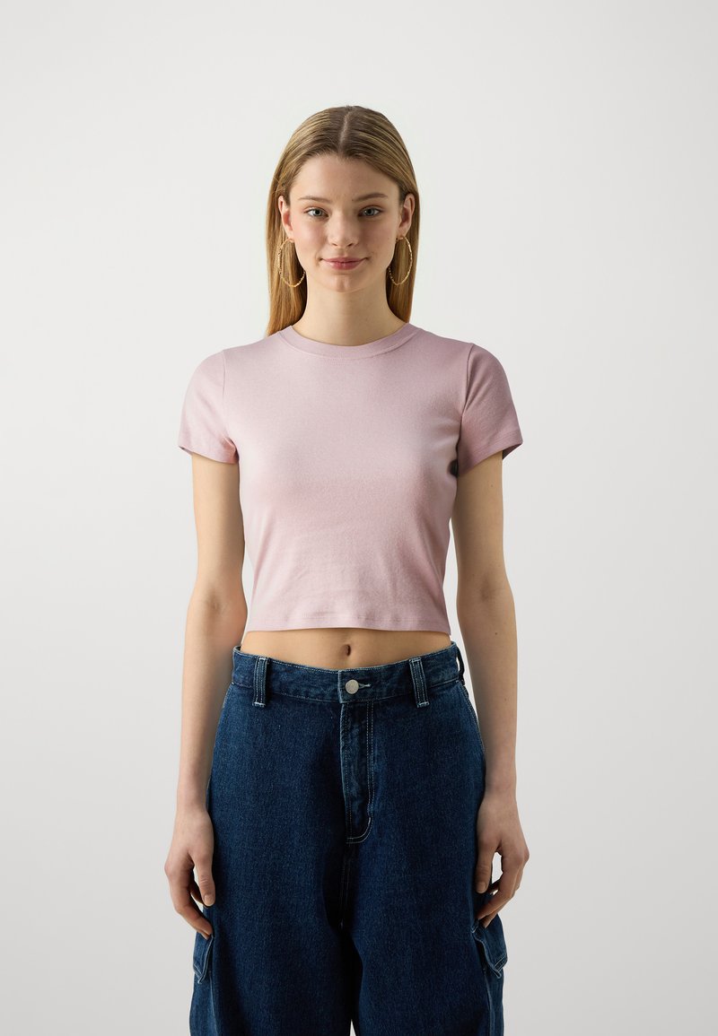 Hollister Co. CREW UPDATE - T-Shirt basic - fawn/rosa - Zalando.ch