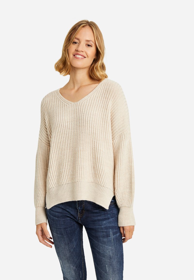 Heartkiss Jumper - ecru/white - Zalando.ie