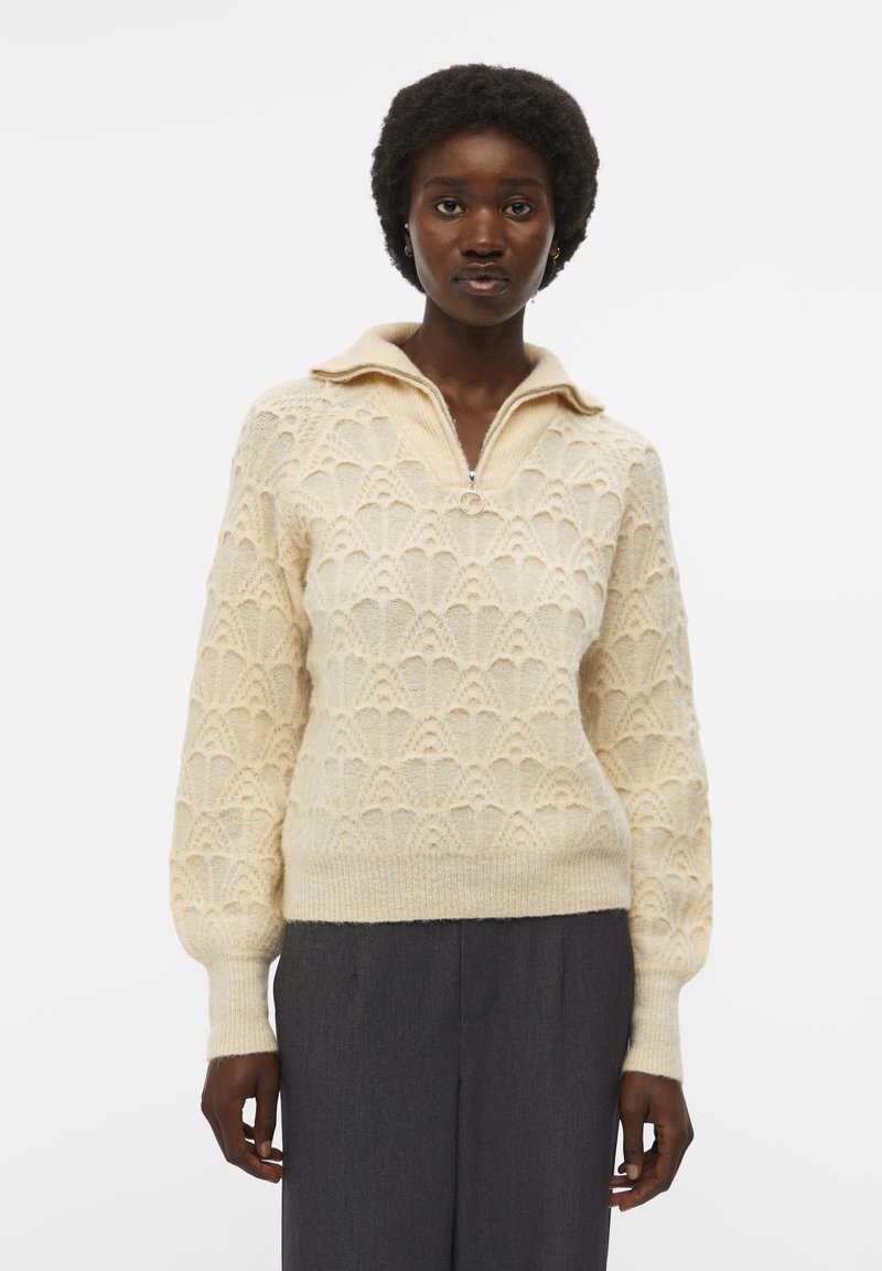 Object GEMISCH - Jumper - sandshell/off-white - Zalando.de