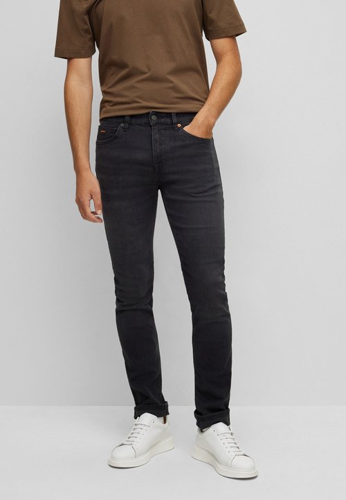 BOSS TABER - Jeans Tapered Fit - black/schwarz - Zalando.ch