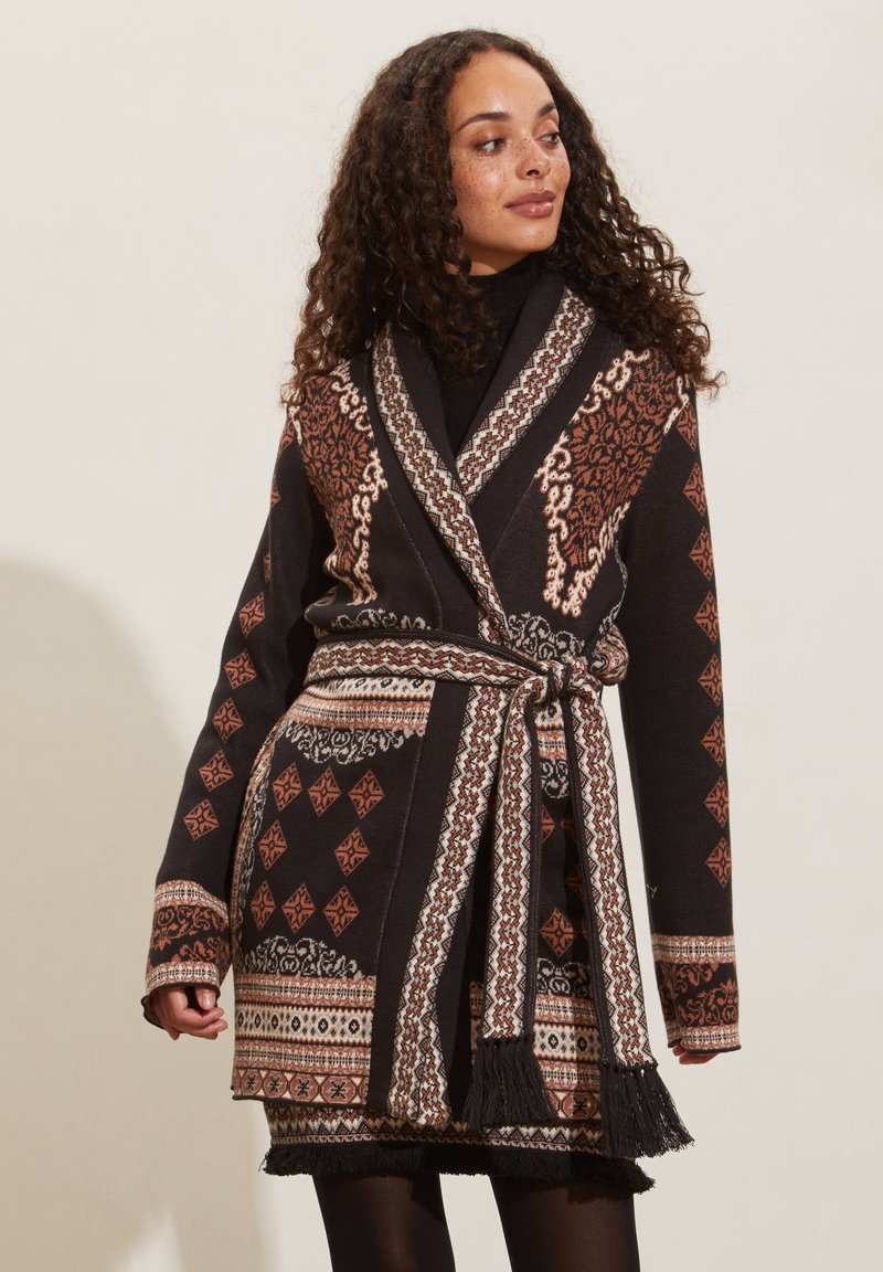 Odd Molly BELINDA - Cardigan - almost black/black - Zalando.ie