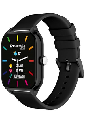 Kappa PRIME - DOUBLE - Smartwatch - black&blue/azul marino - Zalando.es