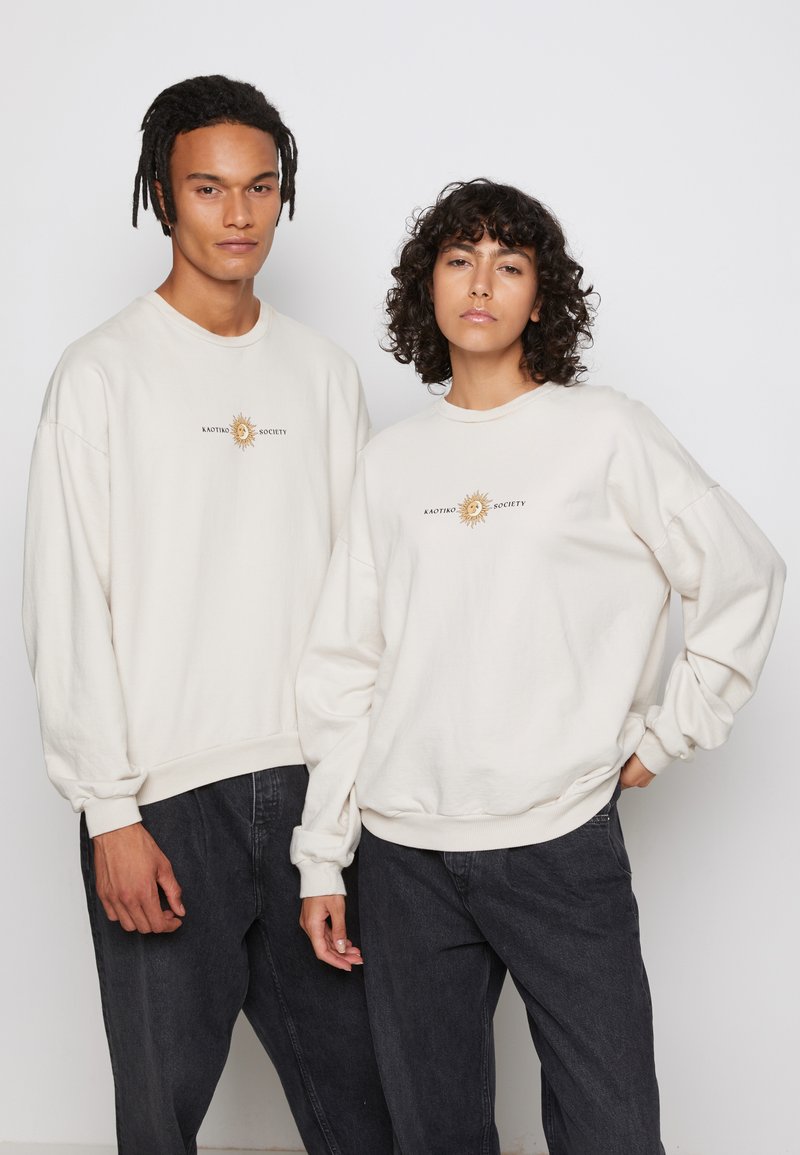 Kaotiko CREW WASHED SUN - Sweatshirt - beige - Zalando.de
