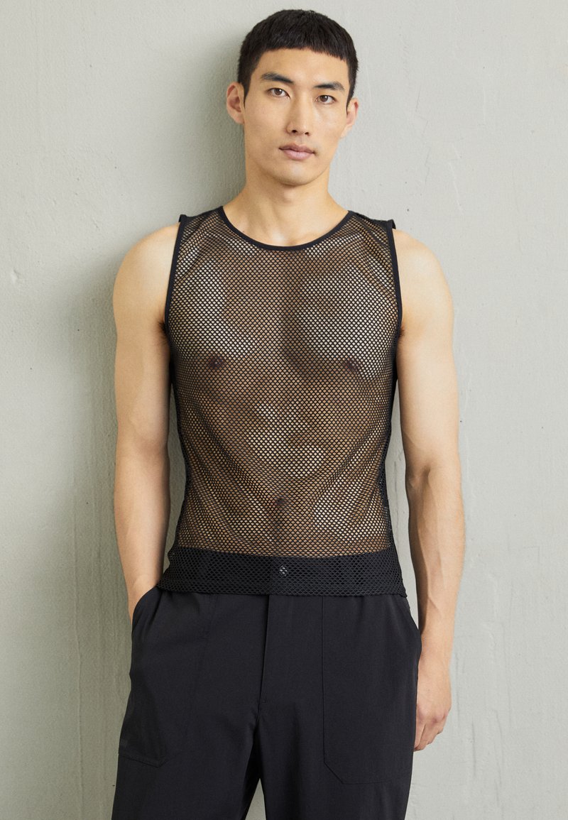 Han Kjøbenhavn FITTED TANK - Top - black - Zalando