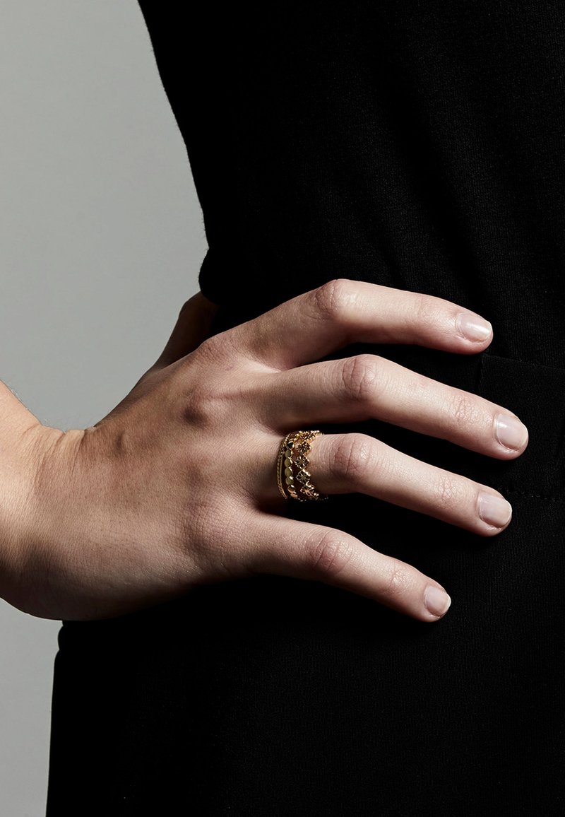Pilgrim 3 PACK - Ring - gold-coloured/goudkleurig - Zalando.be