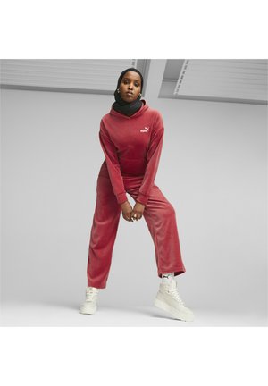 Puma OVERSIZED TR - Jersey con capucha - intense red/rojo - Zalando.es