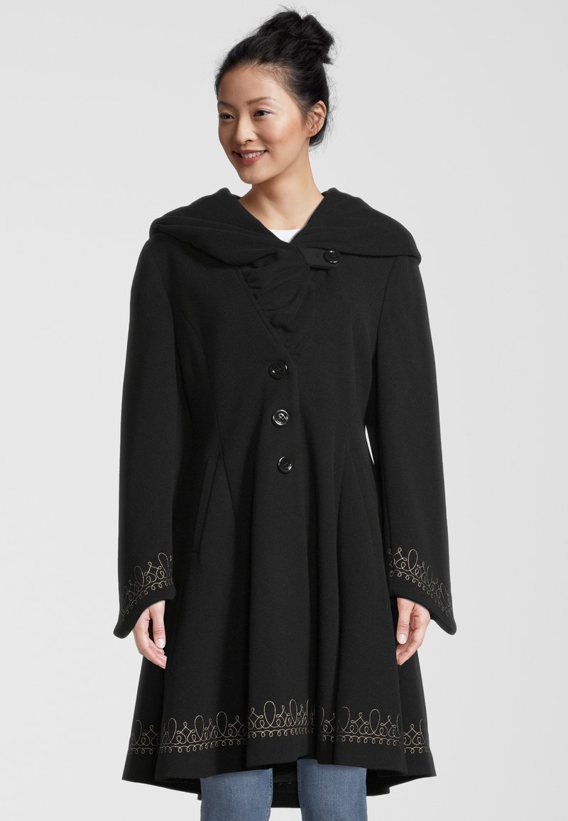 Erich Fend Classic coat - black - Zalando.de