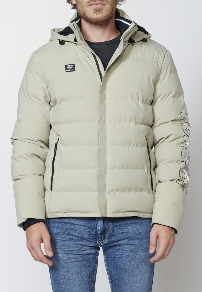 Koroshi Winterjas - piedra stone/graniet - Zalando.nl